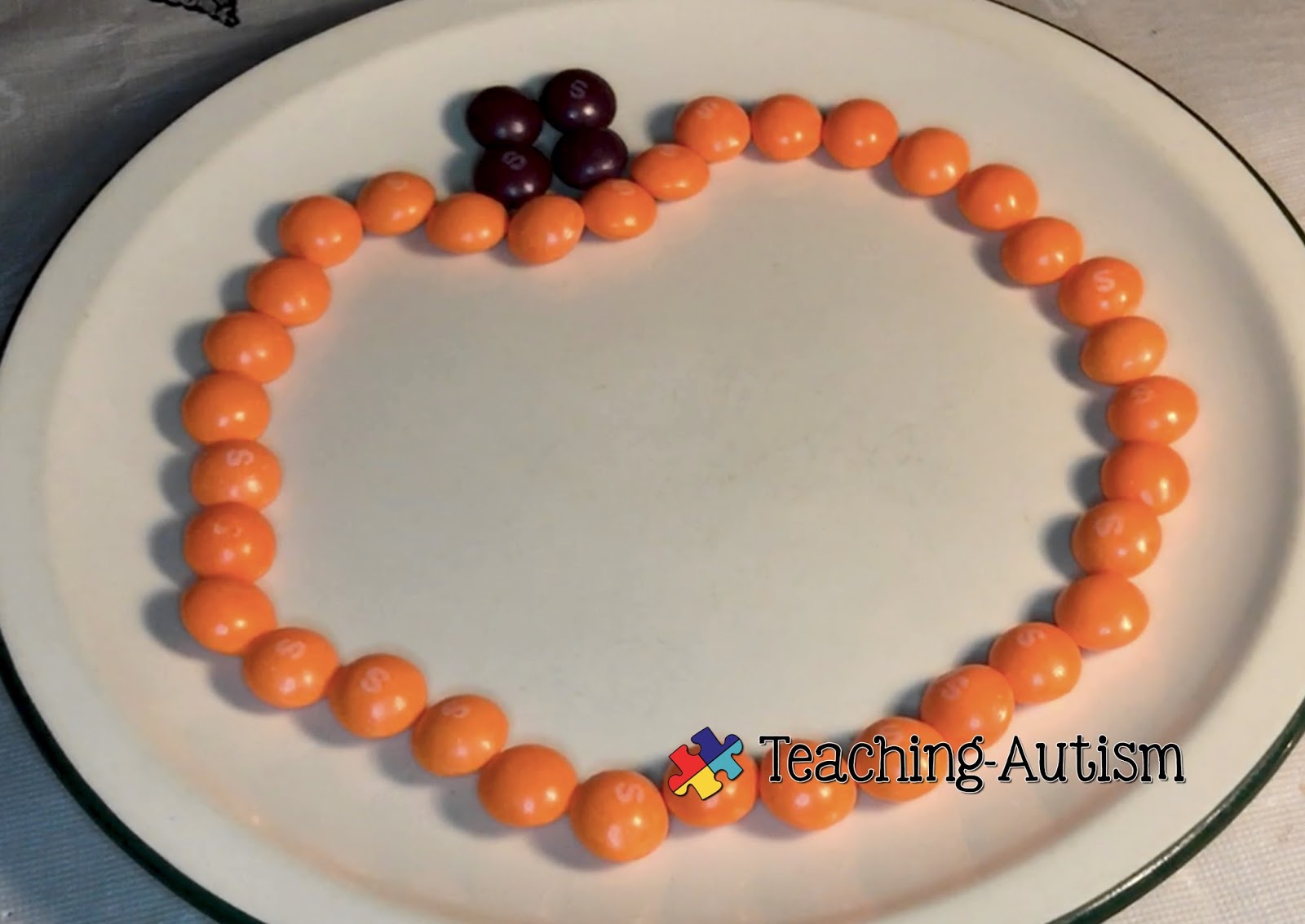 Skittle Pumpkin - Teaching Autism