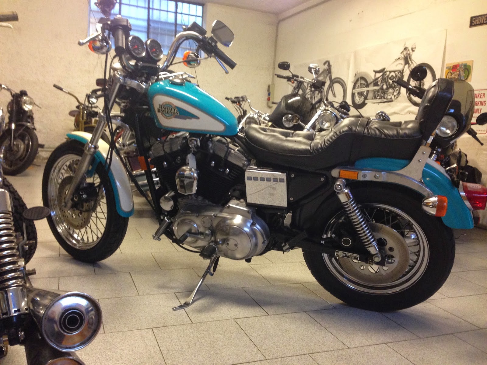 Vintage Harley Davidson for Sale: Sportster '92 Two Tones 1200cc really ...
