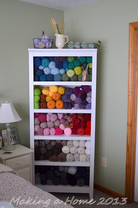Making A Home: my yarn storage solution