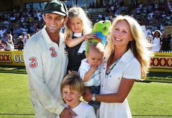 Cricketoria: Adam Gilchrist's Family