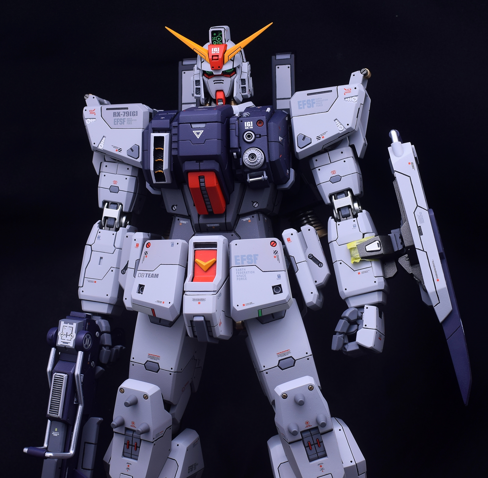 GUNDAM GUY: NG 1/60 RX-78G Gundam Ground Type - Painted Build