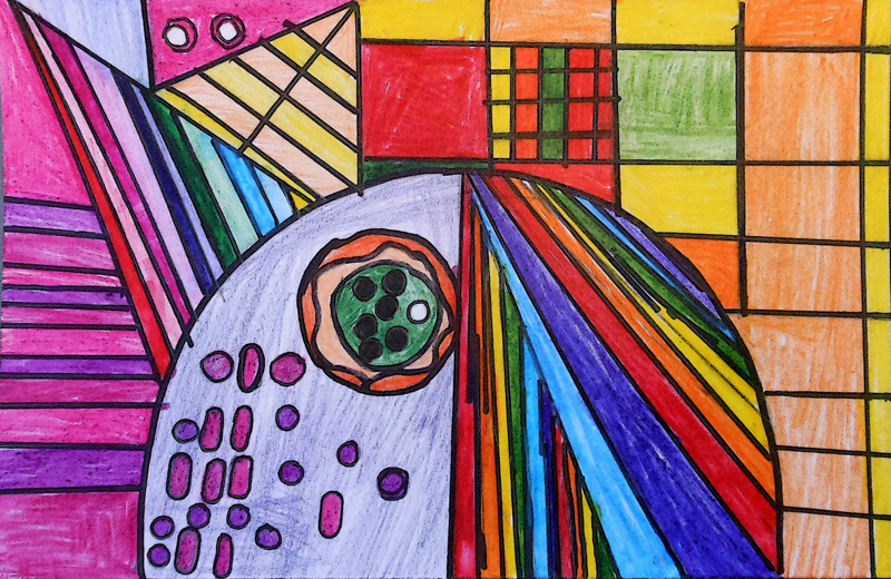 Earl Warren Arts: Fourth Grade: 2D Geometric Design
