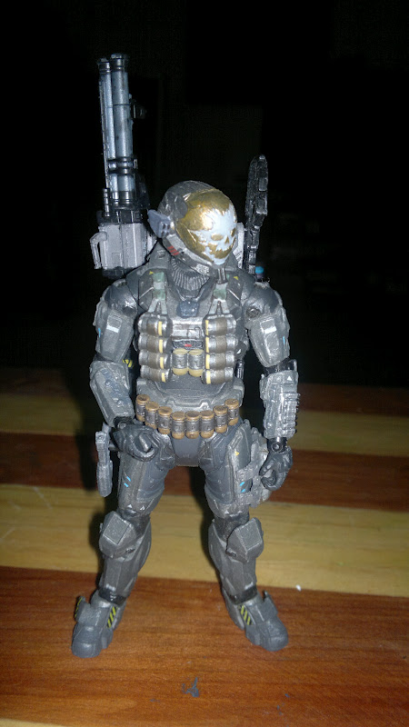 NERDVANA: HALO CUSTOM SPARTAN: SHADOW SPARTAN