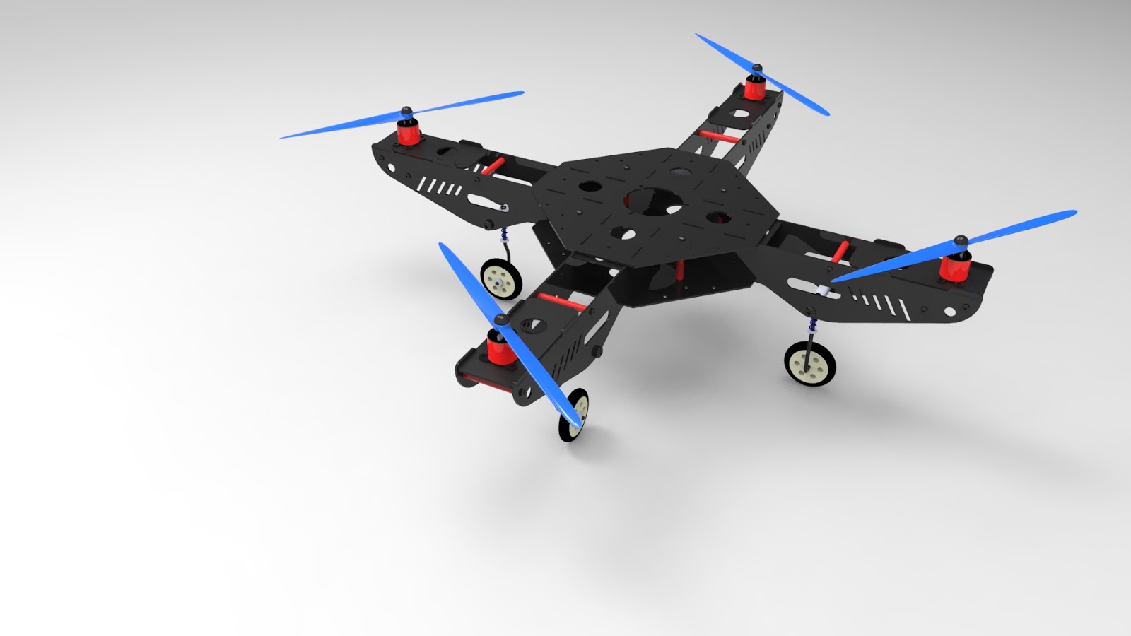 5020. Quadcopter || 3D cad models