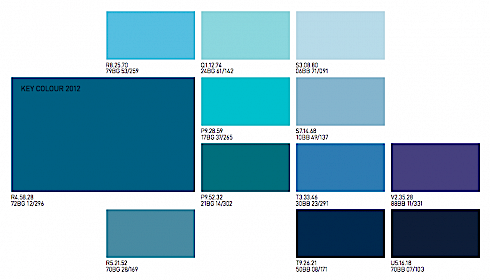 Azul paleta de colores - Imagui