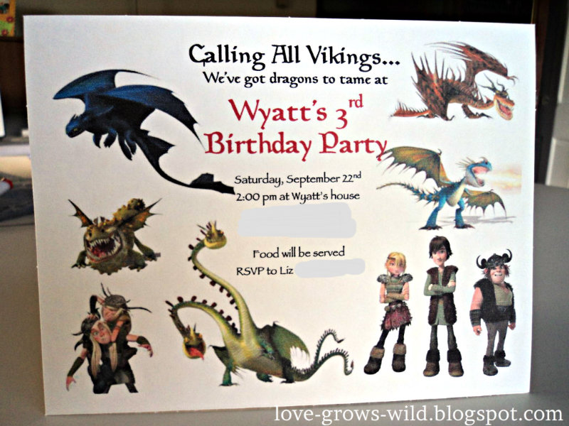 How to Train Your Dragon Birthday Party cute quotes happiness ...