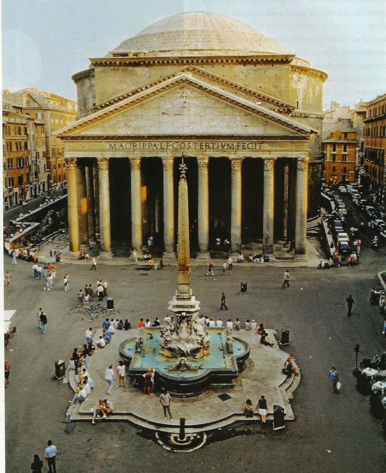 Panteão romano | Desenho Clássico