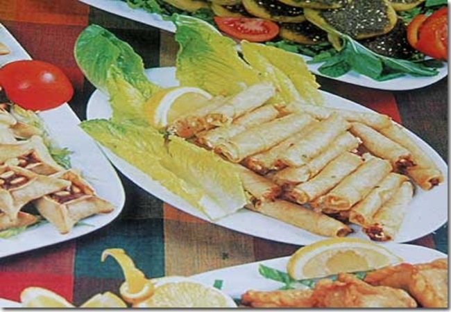 Cheese Roll in Filo Pastry (Rakaek b Jibneh) | LEBANESE RECIPES