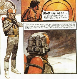 Say Hello Spaceman: Storm: The Deep World - Don Lawrence (1973)