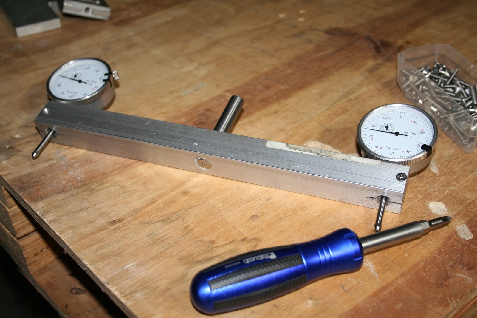 DIY Trammel for Drill Press, Test Rod for Lathe | The Hobby-Machinist