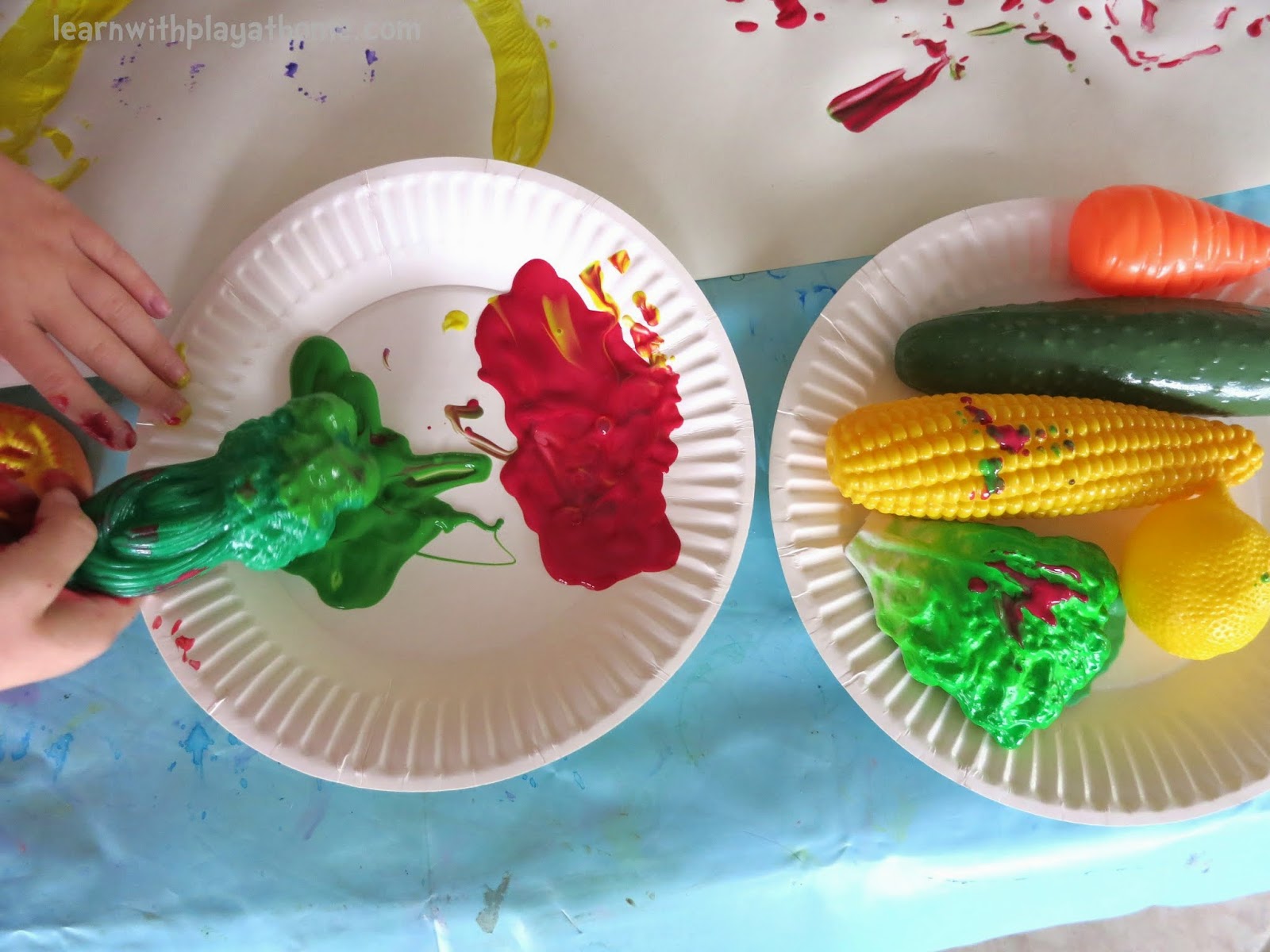 Learn with Play at Home: Invitation to Play and Learn with Plastic Food ...