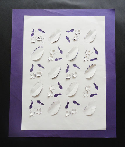 Art At Woodstock: Sculpture: Cut Paper Relief Sculpture