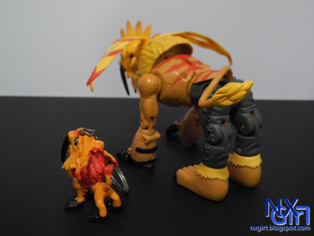 NXGirT's Blog: Warp Digivolving Figure-Leomon[レオモン] to SaberLeomon[サーベル ...