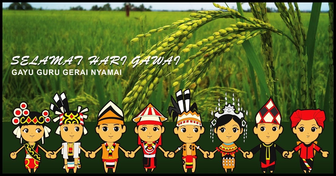 HAPPY GAWAI DAYAK & TADAU KAAMATAN 2016