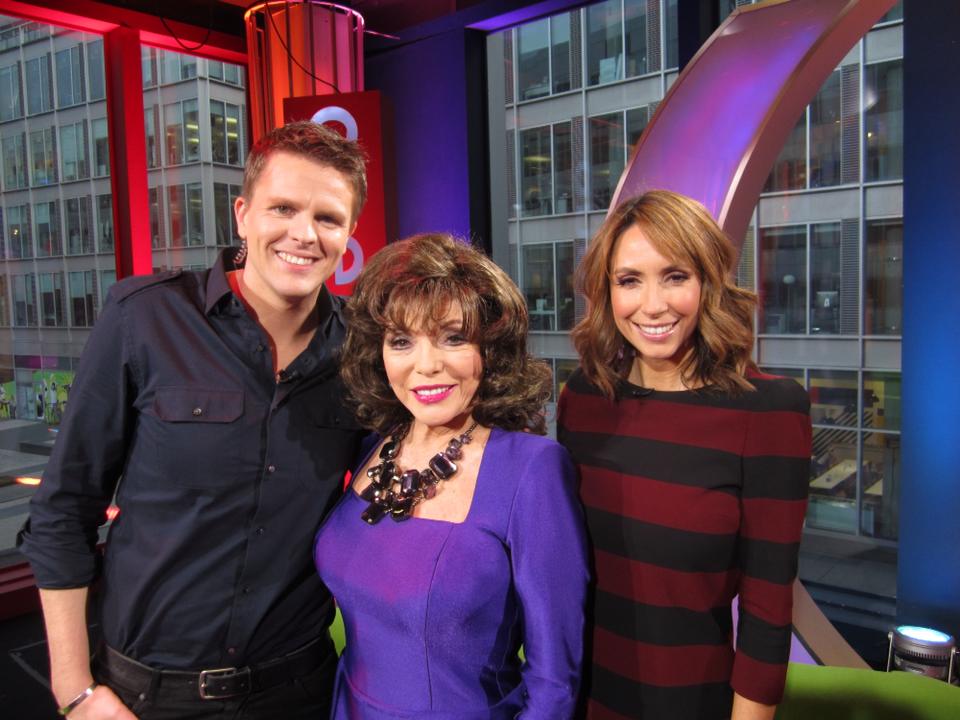 LEGENDARY DAME!: TV UPDATE : THE ONE SHOW .. MONDAY APRIL 8TH 2013...