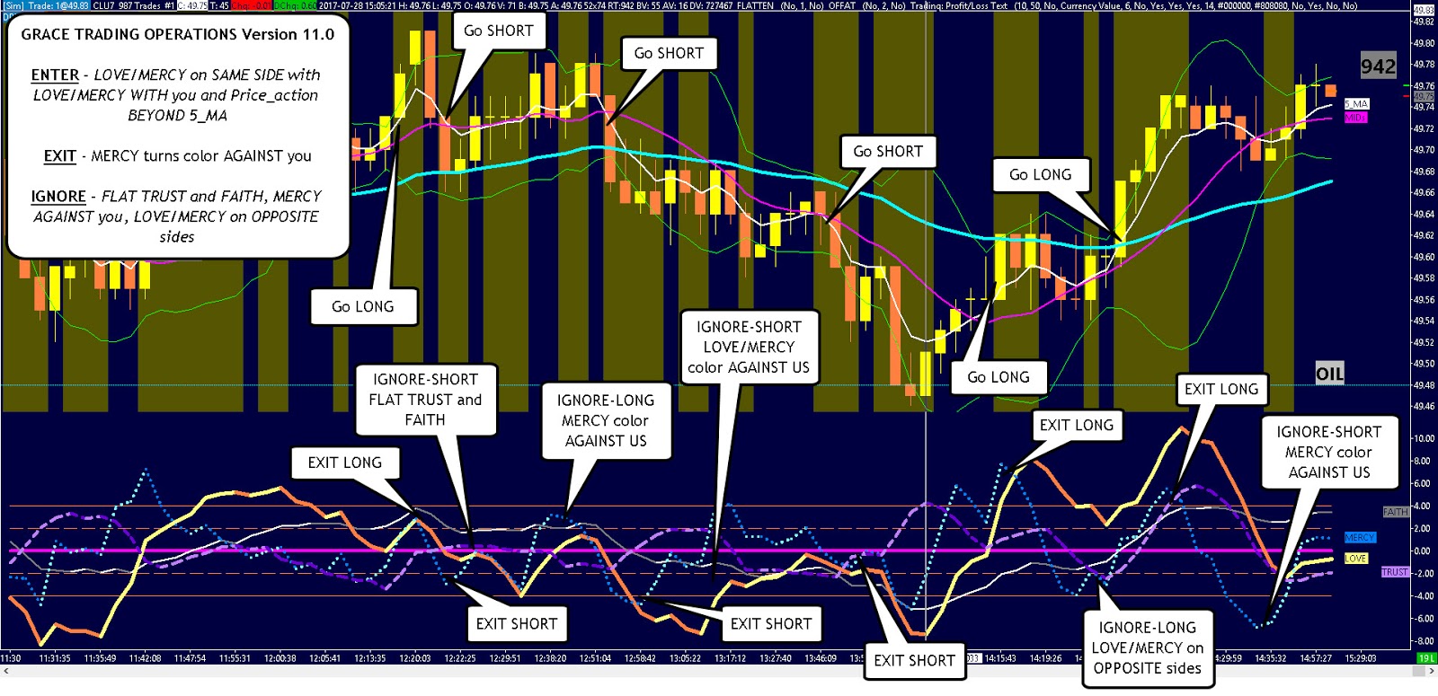 Grace Trading Operations: July 2017