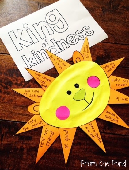 Kindness Day Craft Freebie | From the Pond