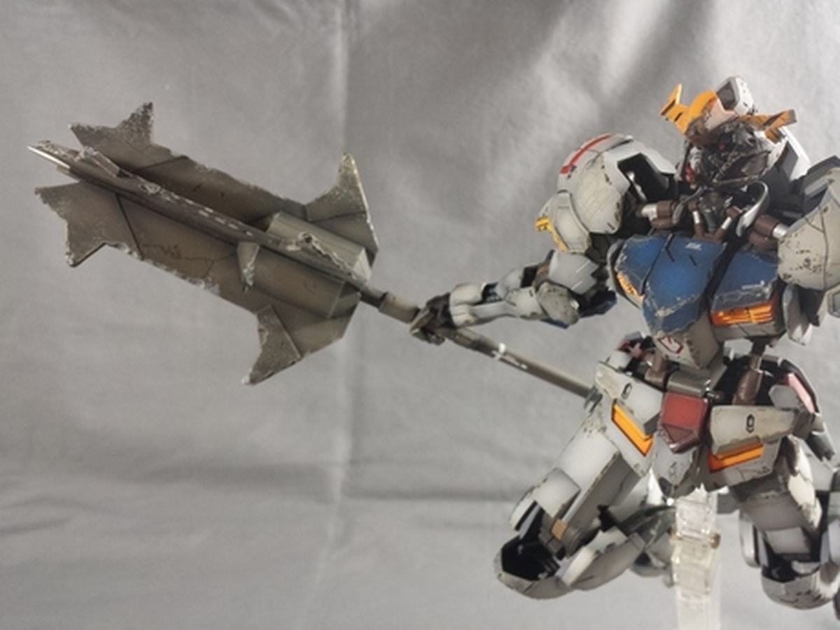 Custom Build: 1/100 Gundam Barbatos + Battle Damage