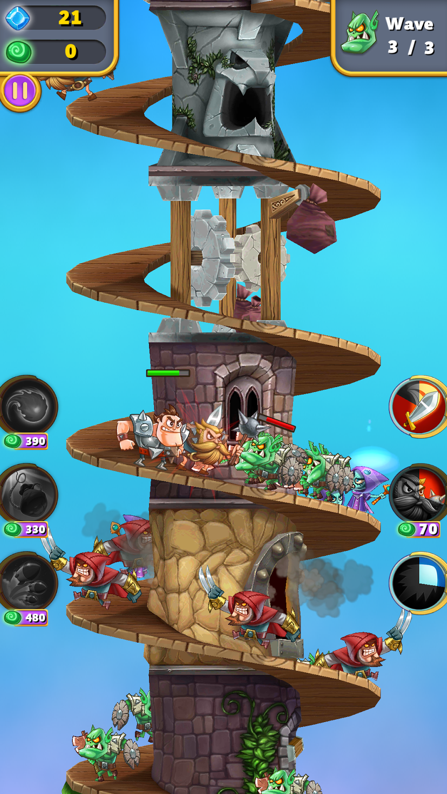 Sleepday นอนกลางวัน เขียนกลางคืน: รีวิวเกม: อัศวินพิทักษ์หอคอย Tower ...