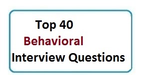 40 Top Behavioral Job Interview Questions and Answers PDF | Aptitude ...