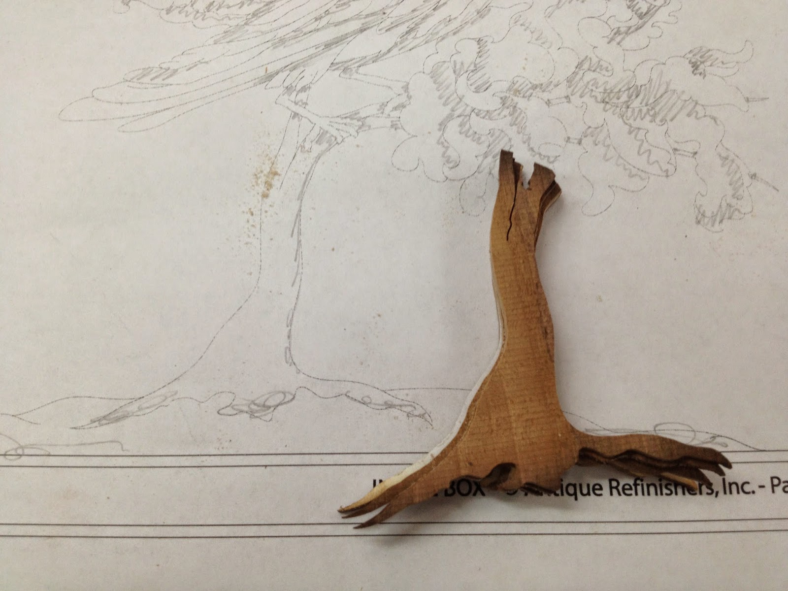 Patrice Lejeune: Treasure Box #2 - Marquetry hot sand shading