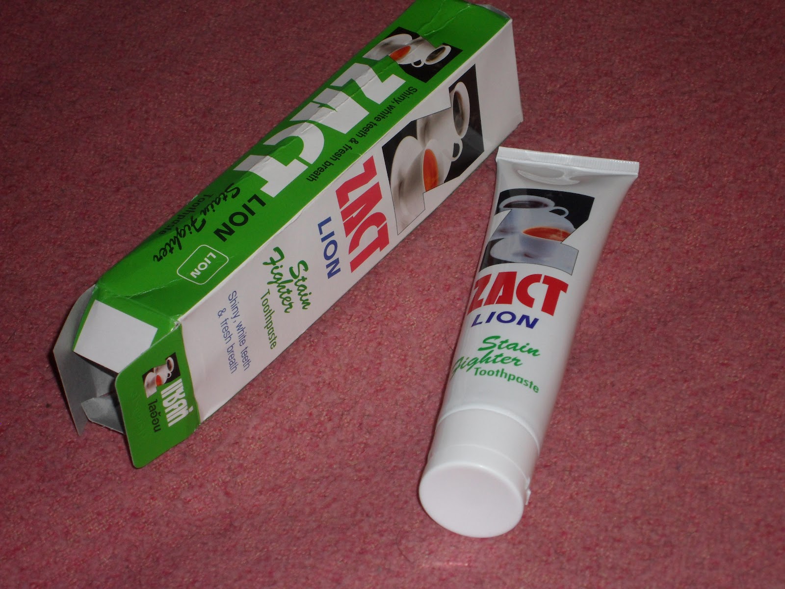 От порося к поросю: #55 - ZACT Lion Stain Fighter Toothpaste