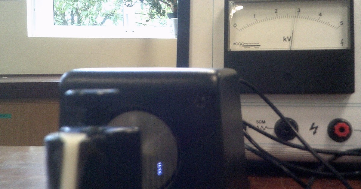 Wigton Physics Spark Counter For Alpha Radiation