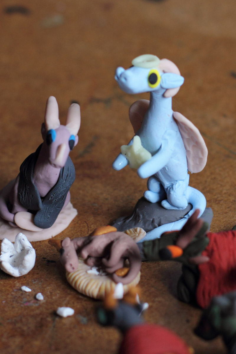 "We do it the Hard Way": Dragons at the Nativity