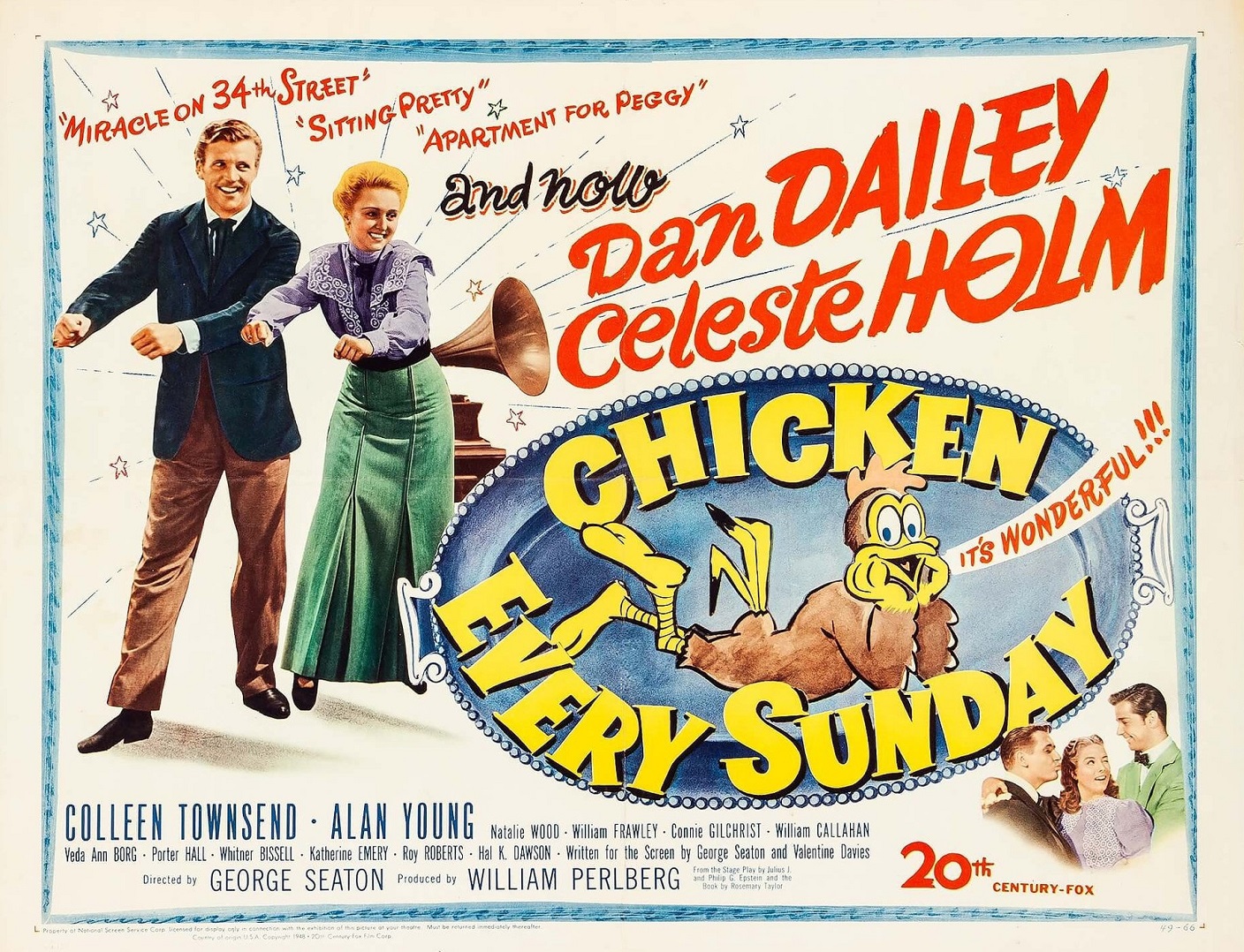 CHICKEN EVERY SUNDAY (1949) WEB SITE