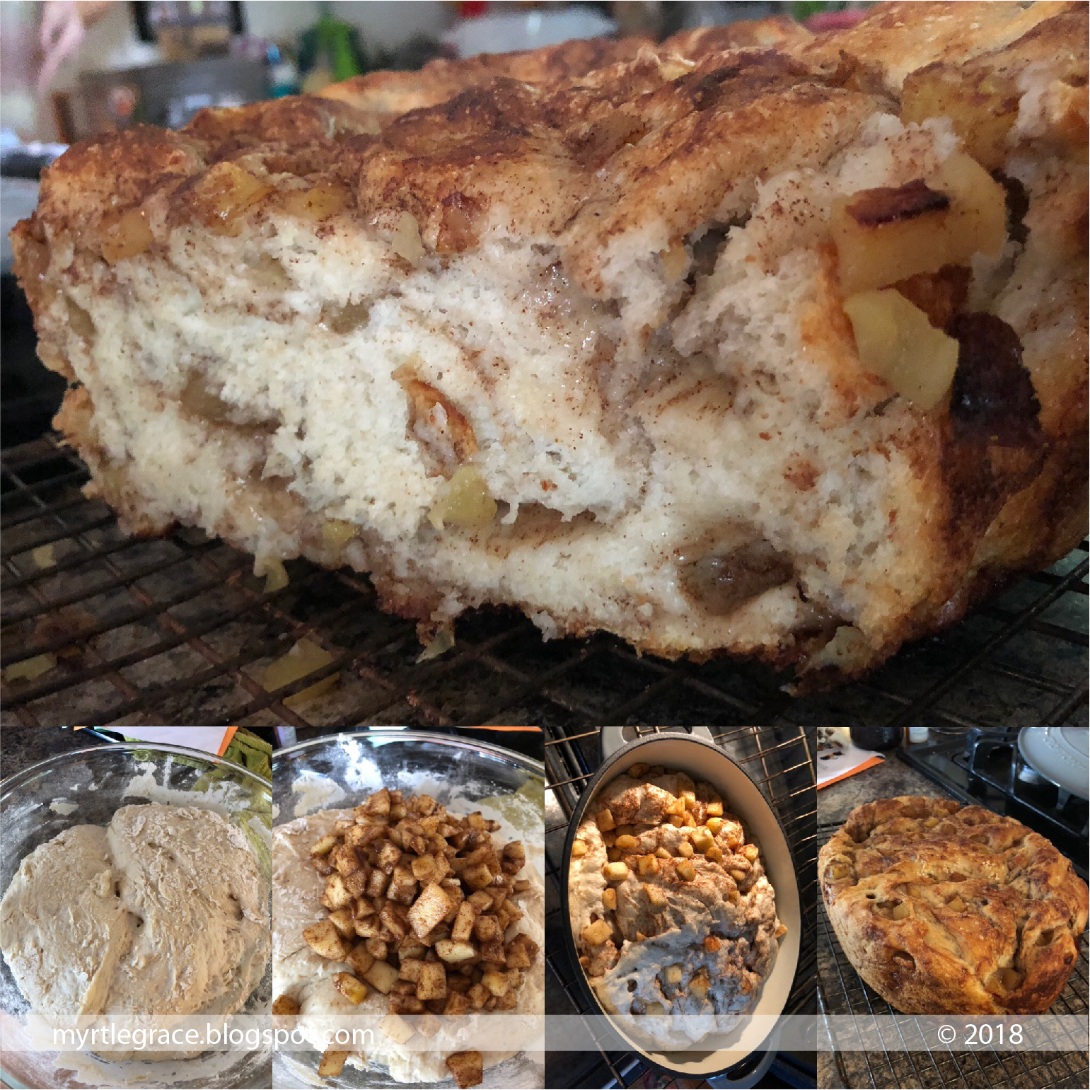 The Misadventures of Myrtle Grace: Apple Bread - Multicultural Ovens ...