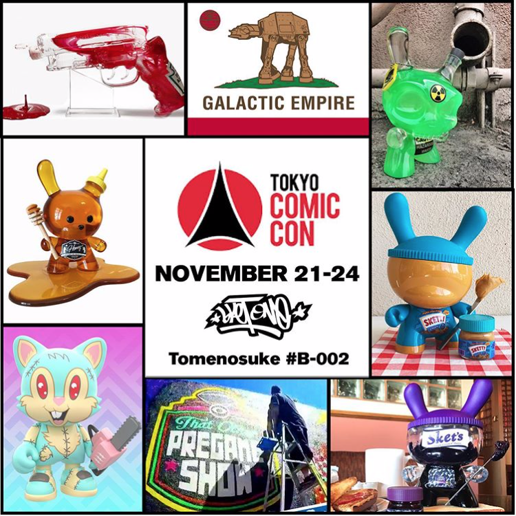 TOMENOSUKE @ Tokyo Comic Con 2019 (Nov 22-24)