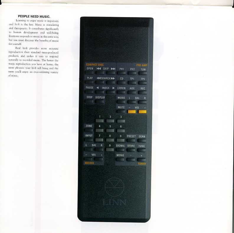 Audiophile Musings: Linn Brochures & Ads