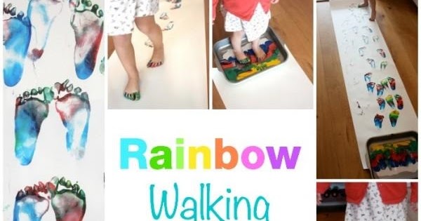 How to Create Rainbow Walking For Kids - Marina Family Day Care