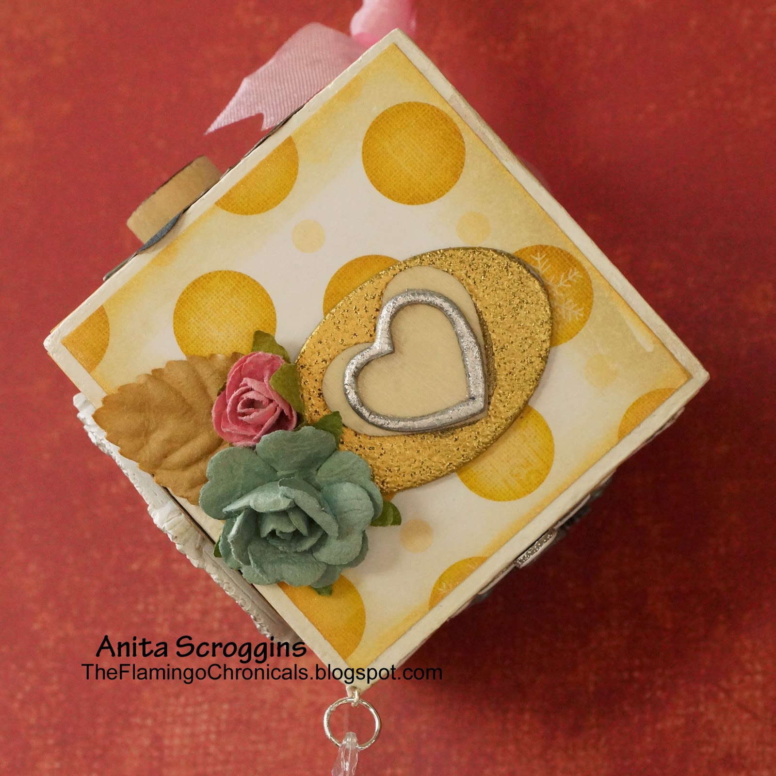 Decorated Photo Cube Ornaments - 99+ Handmade Gifts Bloghop with The ...