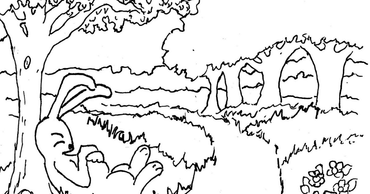 Coloring Pages for Kids by Mr. Adron: Tortoise And The Hare Print and ...