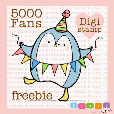 2 Cute Ink Digital Stamps Challenge Blog: Challenge #104- Celebration ...