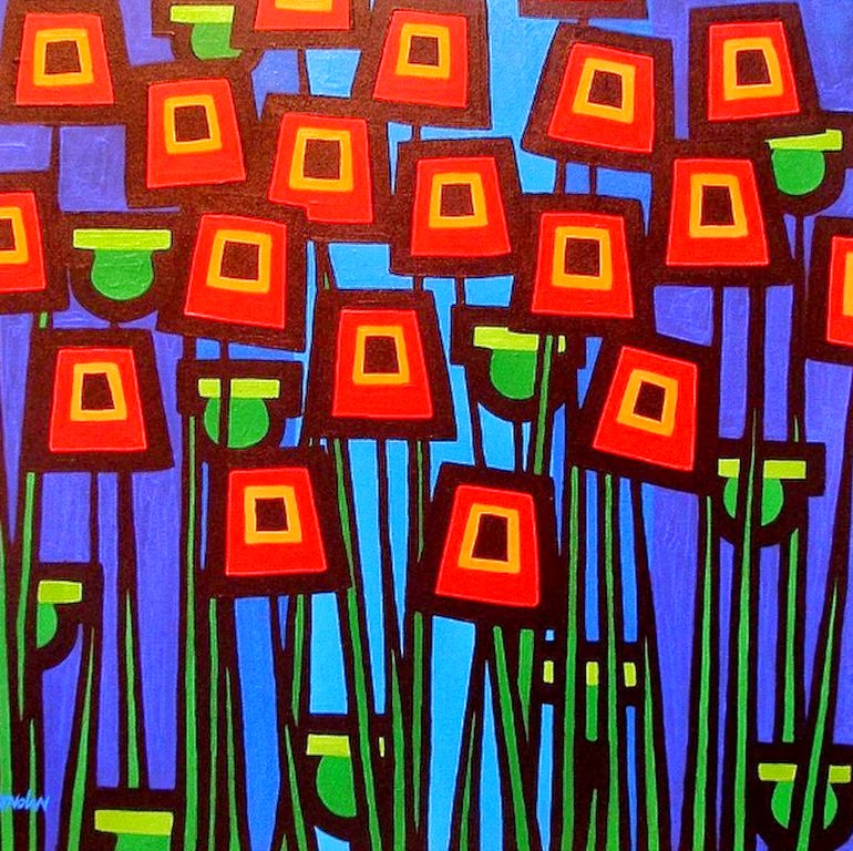 El arte es su máxima expresión : Flores Modernas Estilo Abstracto ...