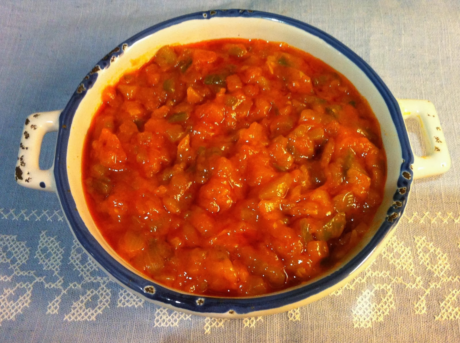 Cocina de nuestro tiempo...: Pisto