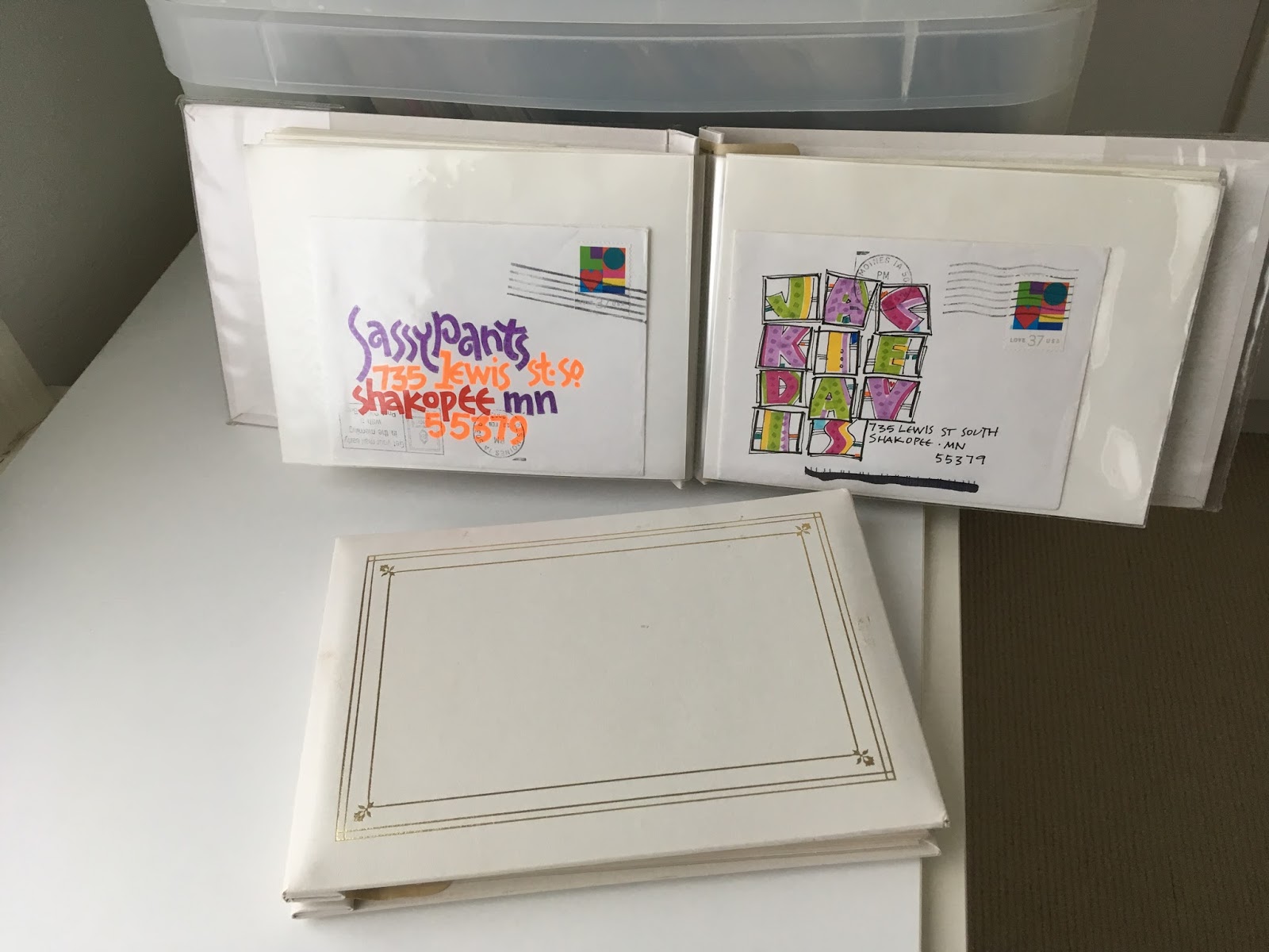 pushing the envelopes: Envelope Storage - Archive