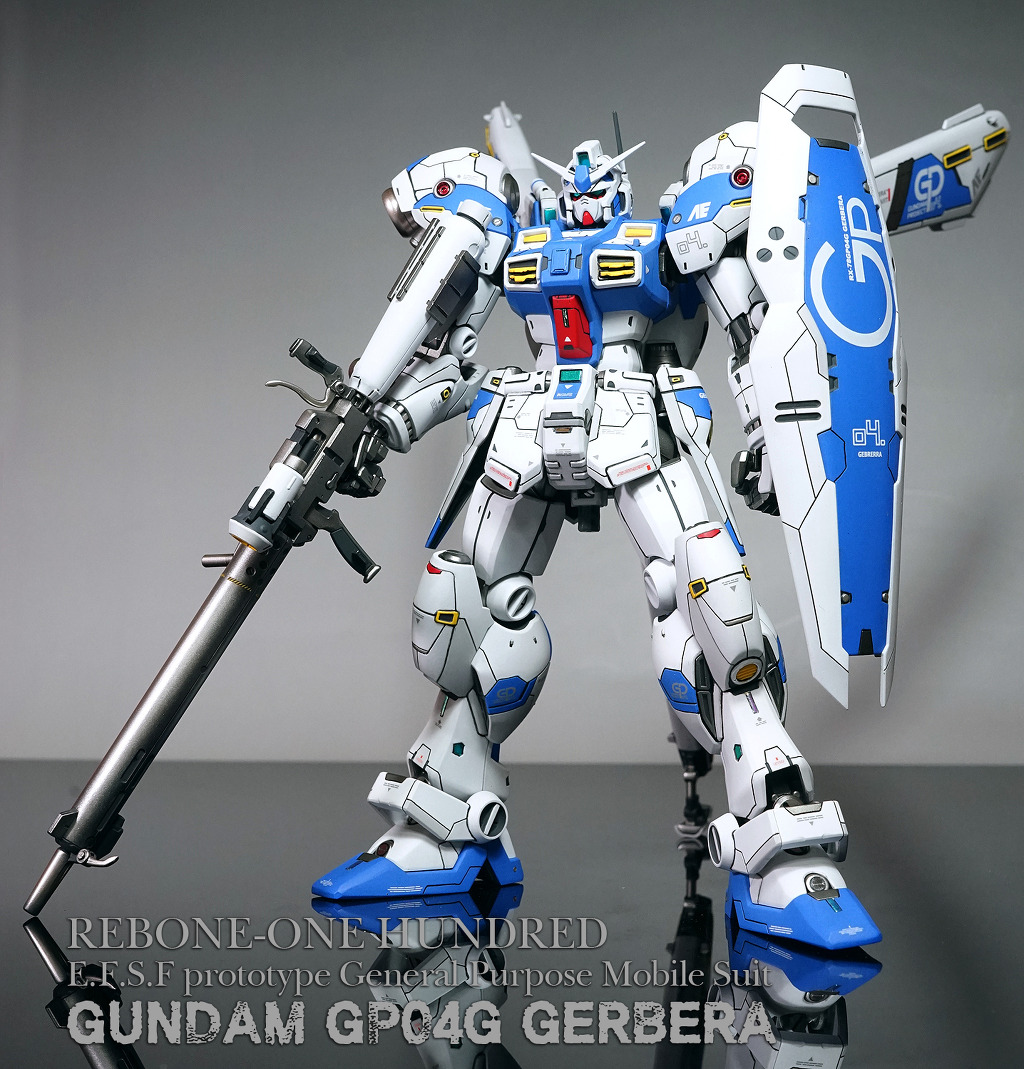 GUNDAM GUY: RE/100 Gundam GP04 Gerbera - Customized Build