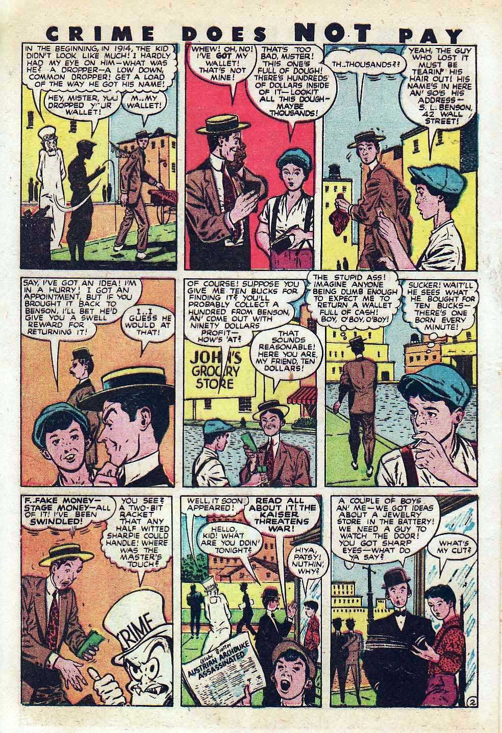 Four-Color Shadows: Kid Dropper-George Tuska-1947