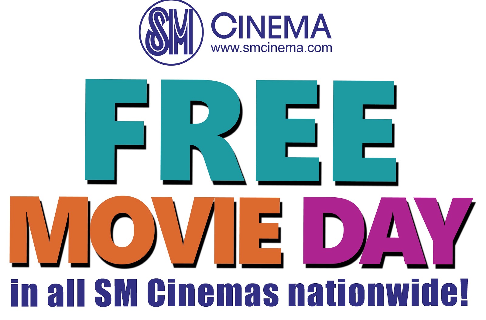 Roam Manila: Free Movie Day in all SM Cinema Nationwide!