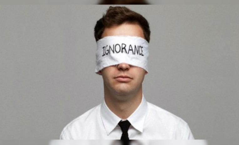 Para tudo na vida há uma solução!: Ignorância humana!