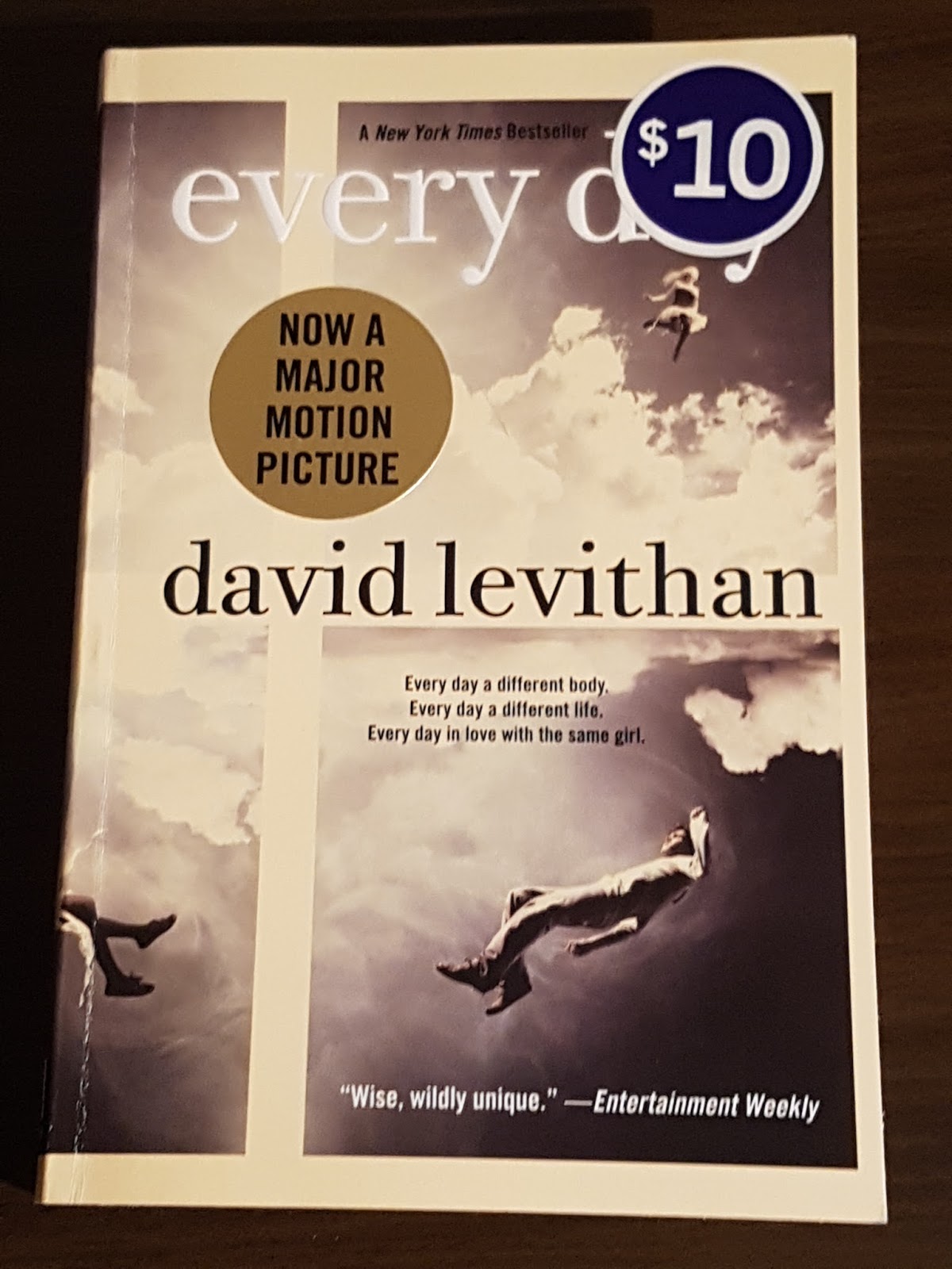 i like to cook: Book Club - every day by david levithan
