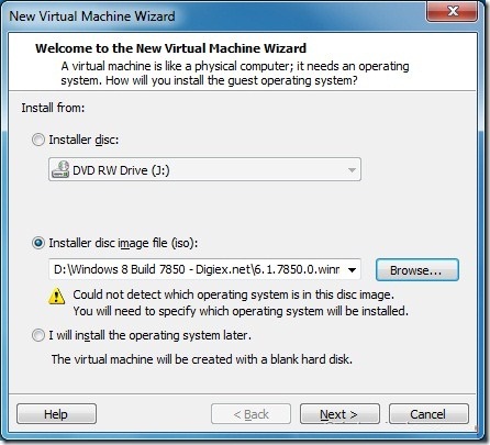 Como instalar o Windows 8 numa máquina virtual (VMware) | Informática ...