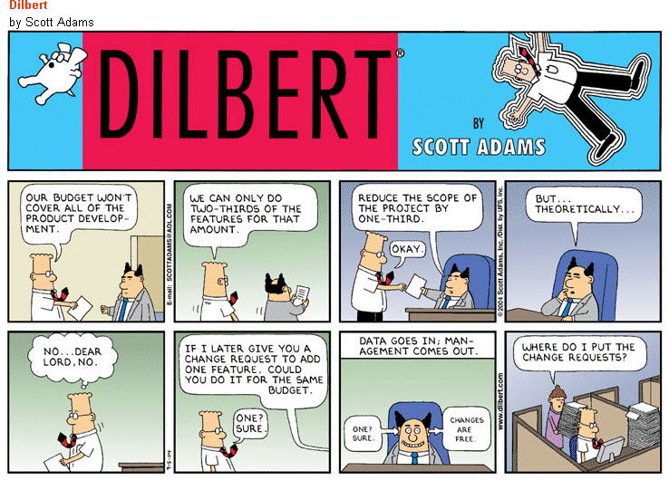 Change Management Dilbert