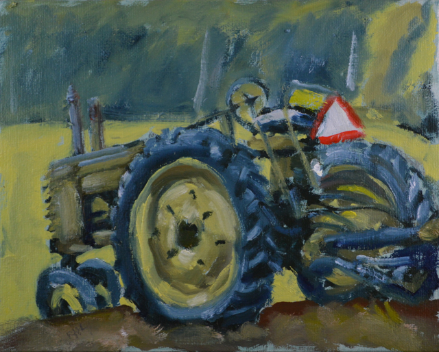 Mark and Remark: Painting A Tractor