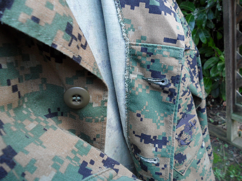 Four Bees: US Marine Corps MARPAT Camo Shirt (MCCU), USMC Marine ...