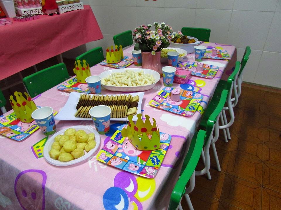 Fazendo a Propria Festa: FESTA TEMA PEPPA PIG FEITA PELA NOSSA MEMBRA ...