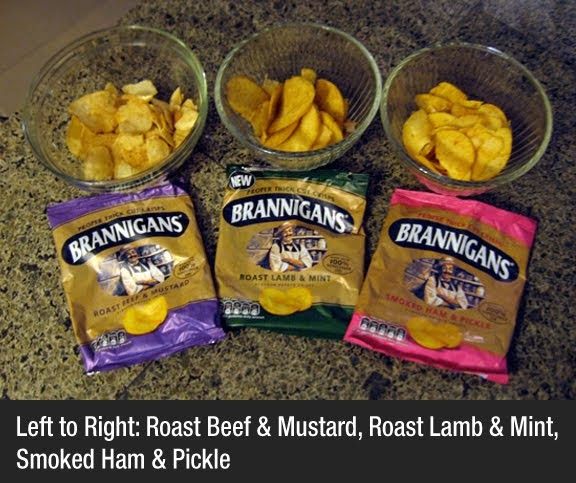 Lunch Blog: Brannigans Potato Crisps (U.K. Snacks, Part 2)